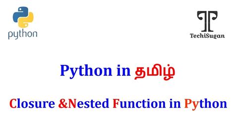 36 Python Tutorial For Beginners Closure Nested Functions In