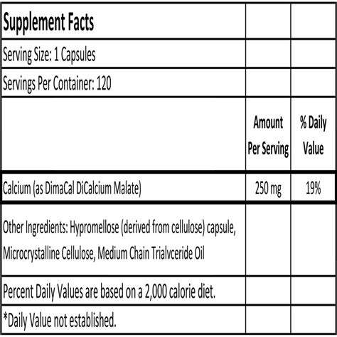 Thorne Dicalcium Malate Calcium Dietary Supplement The Natural