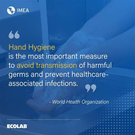 Ecolab Our Hand Hygiene Program For Hospitals Provides A