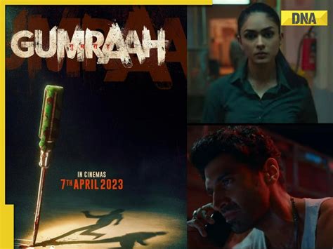 Gumrah Teaser Aditya Roy Kapoor Mrunal Thakur Face Off In Intense