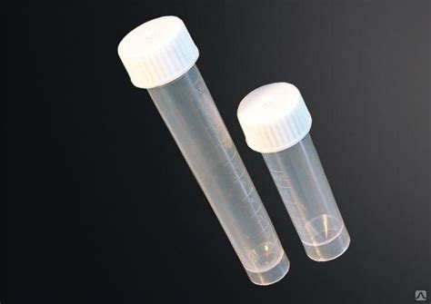 Пробирки цилиндрические 10 мл, 16х100 мм, с винтовой крышкой, с ...