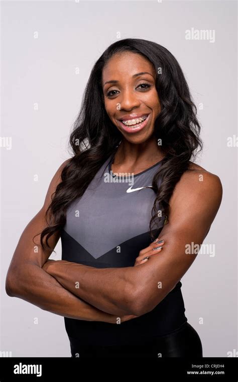 American Female Hurdler Lashinda Demus At The Team Usa Media Summit In Dallas Tx In Advance Of