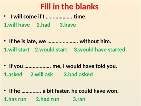 Conditional If Clause English Materialpptx Ppt