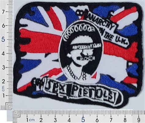 Iron Patch Sex Pistols For Clothes No Sew Good Quality Style Upgrade Np