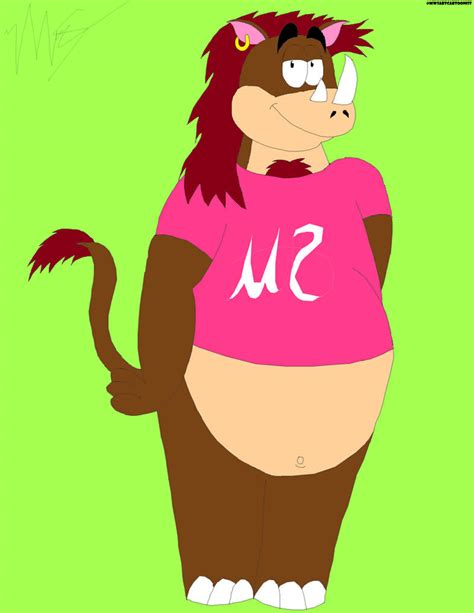 Maximillian The Rhino By Mwsartcartooist On Deviantart