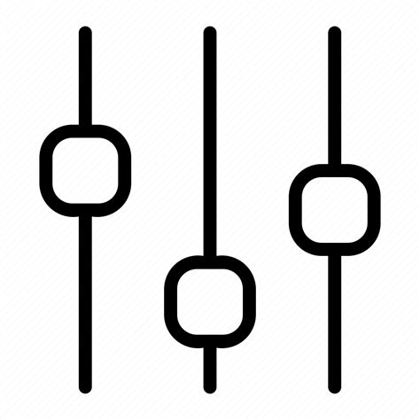 Adjust Ui Levels Adjustment Control Console Setting Icon Download On Iconfinder