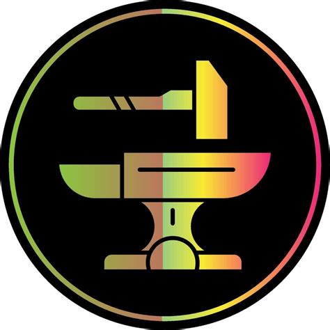 Hammer Glyph Due Color Icon 41708943 Vector Art At Vecteezy