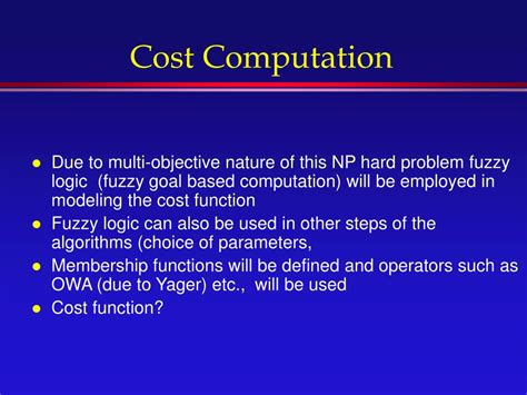 Ppt Iterative Algorithms For Low Power Vlsi Placement Powerpoint