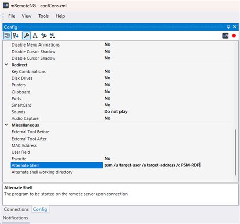 Connecting To Cyberark Privileged Access Manager — Mremoteng