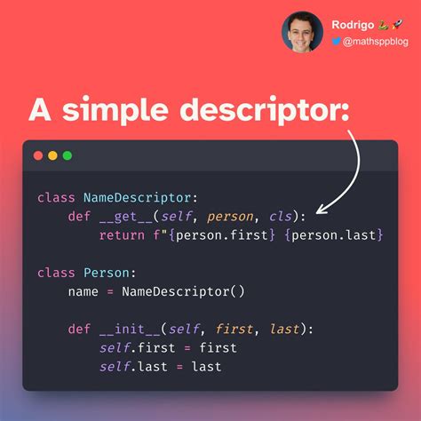Rodrigo On Twitter Write Your First Python Descriptor In