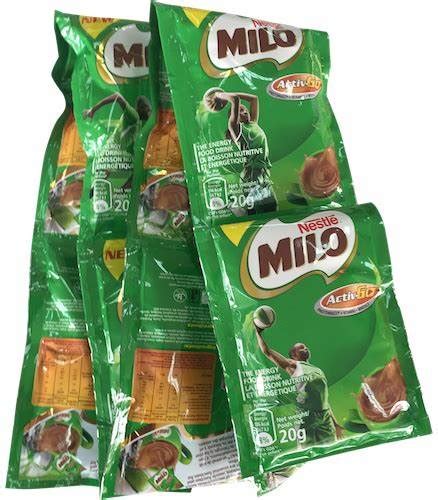 Milo Sachet Half Carton 10 Rolls Housefood