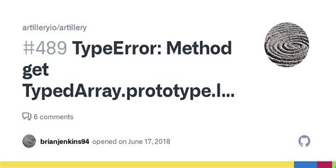 Typeerror Method Get Typedarrayprototypelength Called On