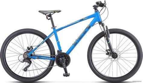 Stels Navigator 590 MD 26 K010 р.16 2023 (синий/салатовый) велосипед ...