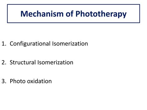Phototherapy In Jaundice Pptx