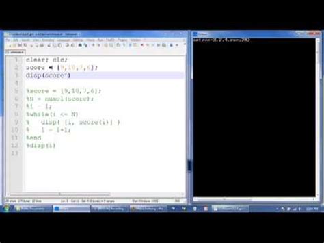Octave Tutorial 16 Repetitive Execution Part 2 While Loops YouTube