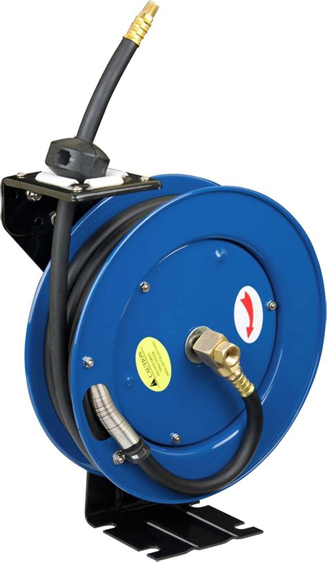 Welding Hose Reel Retractable 14 Hose 100 Length Twin