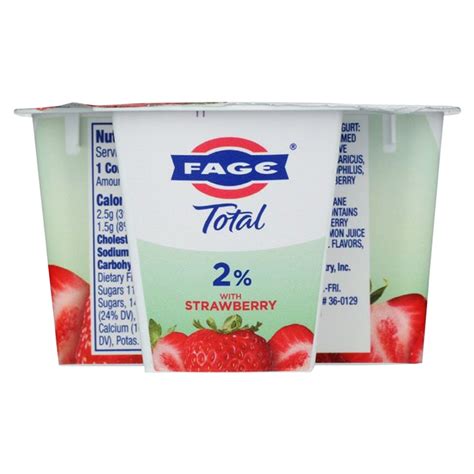 Fage 2 Strawberry Greek Yogurt 5 3oz Delivered In As Fast As 15