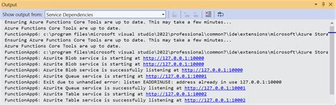 使用 Azurite 模拟器进行本地 Azure 存储开发 Microsoft Learn