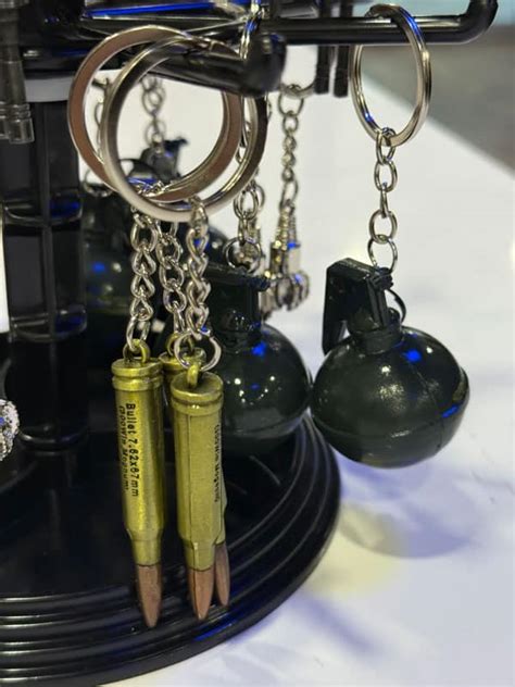 Grenade Keychain