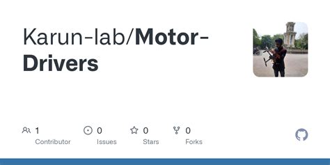 GitHub Karun Lab Motor Drivers