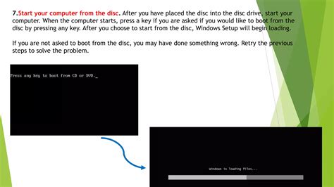 How To Install Windows 7 Operating System Pptx