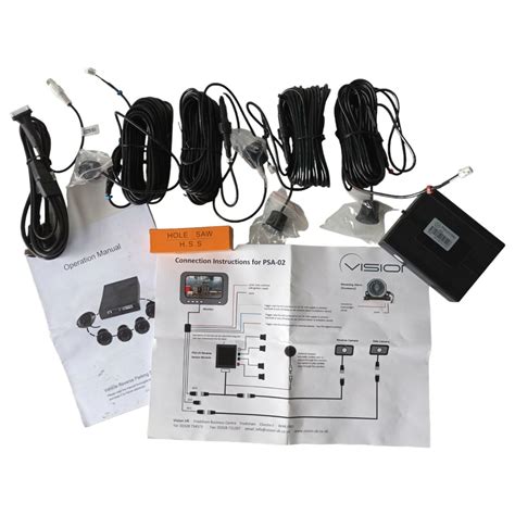 Vision Uk Reverse Parking Sensor Kit Psa028m