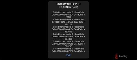 this keeps popping up and kicking me out of the game and i don t know what to do r deadcells