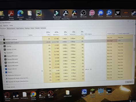 Why Is Nvidia Gpu Control Taking Up Cpu Bandwidth While With No Load R LinusTechTips