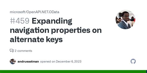 Expanding Navigation Properties On Alternate Keys · Issue 459