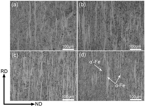 Frontiers Effect Of Yttrium Contents On The Microstructure Of A Hot Rolled Tantalum Containing