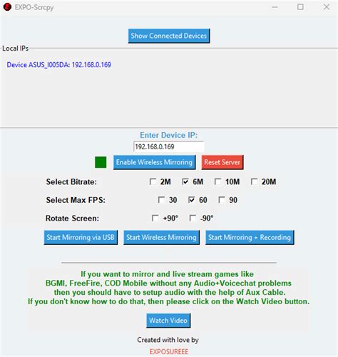 GitHub EXPOSUREEE Scrcpy GUI GUI For Scrcpy That Makes It Easier To