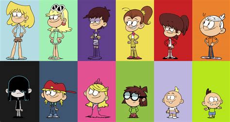 12 Loud Siblings By Brianramos97 On Deviantart