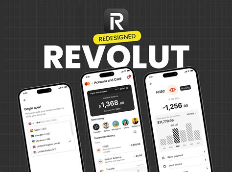 Revolut Redesigned Finance And Mobile Bank App Design Behance