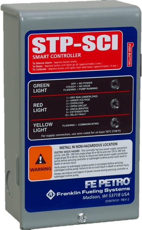 Franklin Fueling Smart Controller Stp Sci 25 Hp 240v 1 Phase Model