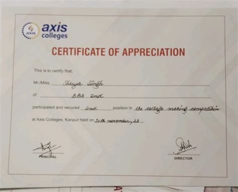 shreya singh on linkedin axiscolleges certificationachieved