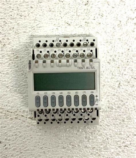 Siemens Apogee Txm1 8u Ml General Universal 8 Input Output I O Module