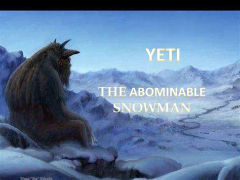 Yeti Pptx