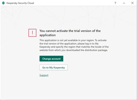Error Kaspersky Security Cloud Is Not Yet Available In Your Region Kaspersky Security Cloud