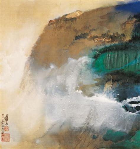 張大千畫集之五山水畫潑墨潑彩畫 每日頭條