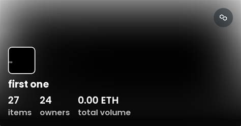 First One Collection Opensea