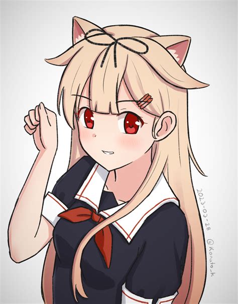 Konato K Yuudachi Kancolle Yuudachi Kai Ni Kancolle Kantai