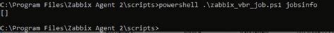 Script Ps1 Brings Empty Result Issue 25 Romainsi Zabbix VB R SQL