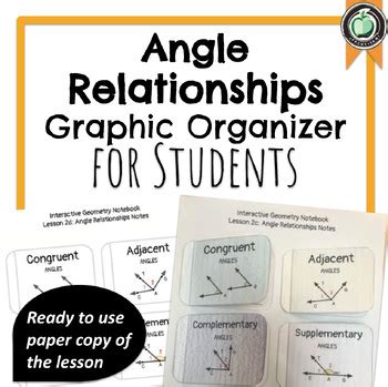 Angle Relationships Notes By Pachy San Store TPT