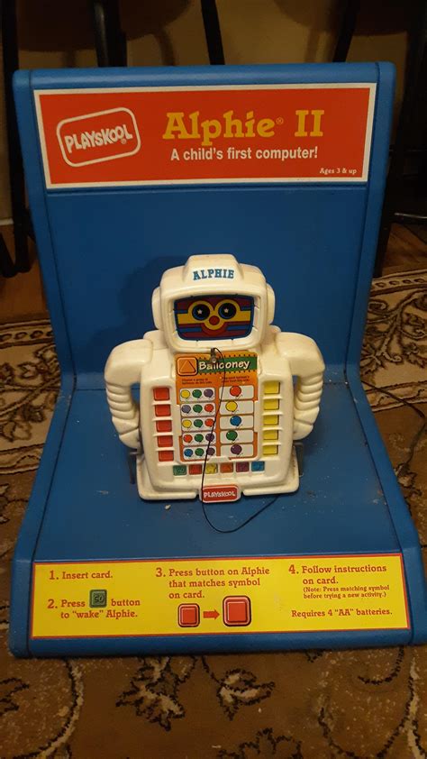 An Alphie Ii Store Display From The 80s It Still Works Completely