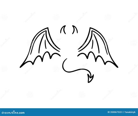Demon With Wings Drawings In Pencil Download Demon Wings Drawing Easy