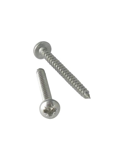 Vba Vis Bois Agglo Inox A2 Tête Ronde Tr Pozi 6x90 Filetée Sur 60 100