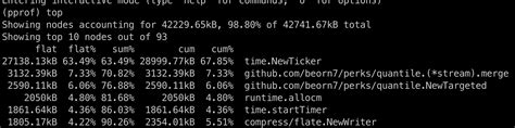 Golang Cpu Profile 鱼的记忆