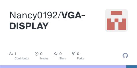 Github Nancy0192vga Display