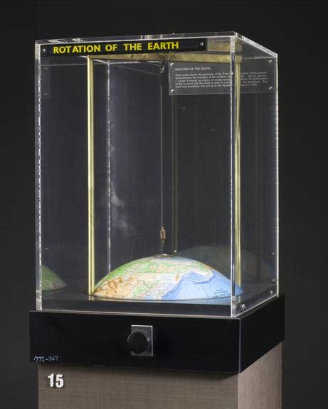 Foucault Pendulum Explanatory Exhibit Science Museum Group Collection