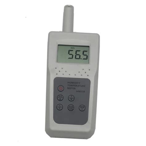 Buy Tester Detector Humidity Meter HM With Humidity Temperature Wet Bulb Temperature Display